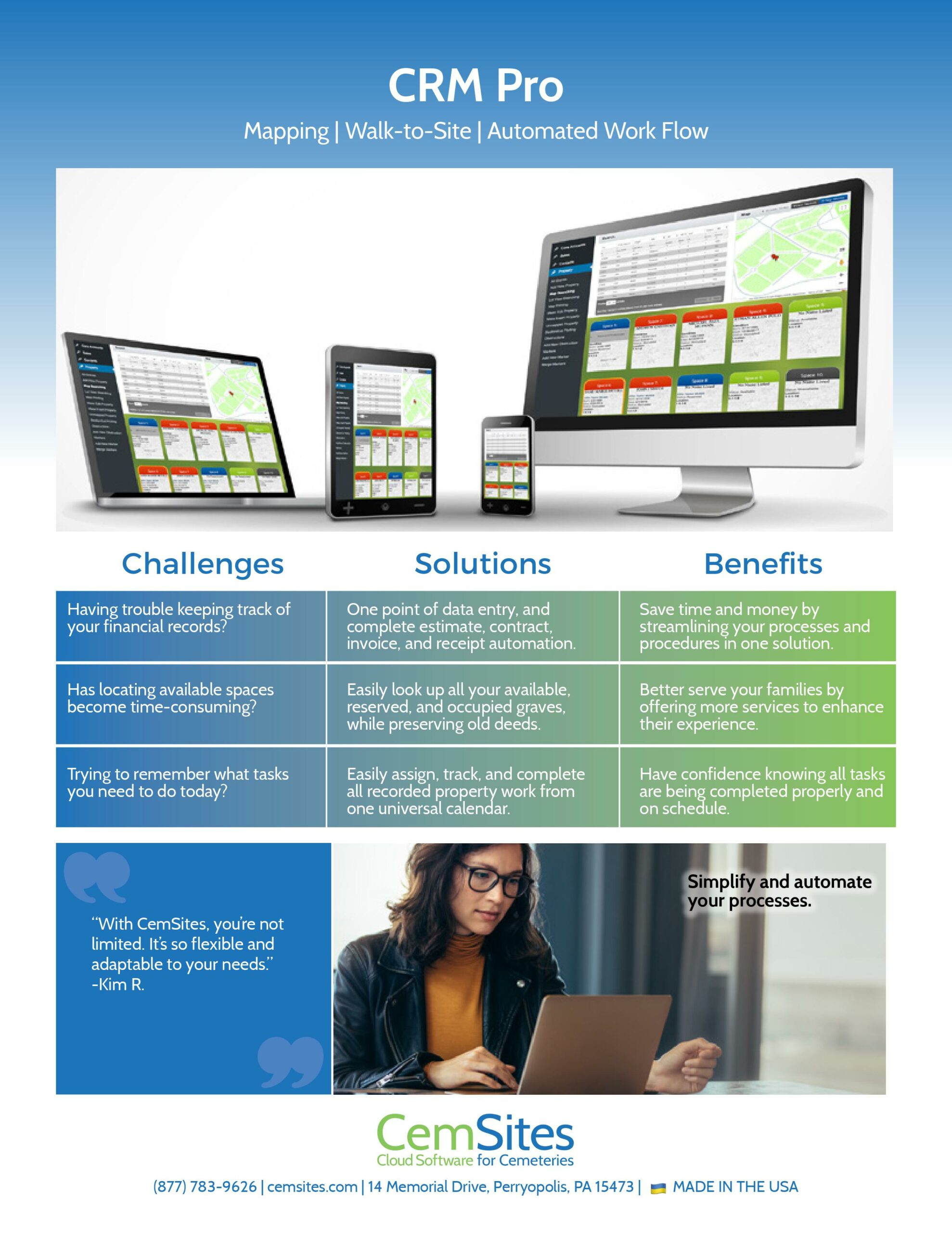 CRM Pro - CemSites
